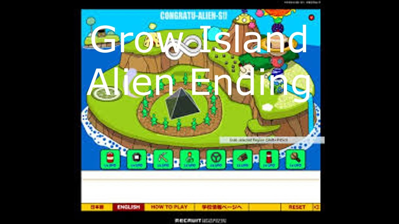 Grow Island Alien Ending (its pretty cool) - YouTube