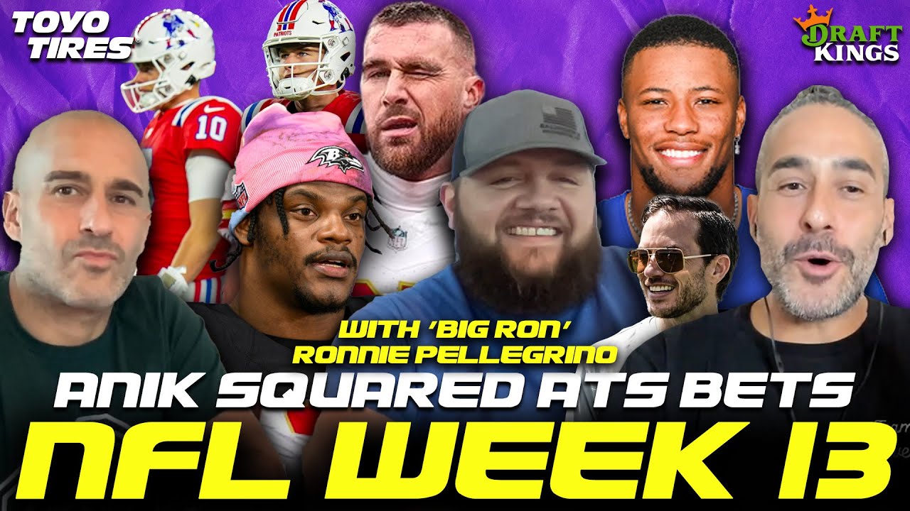 NFL Week 13 Picks with Jason Anik, Jon Anik, and @BigRonBetsVegas on # ...