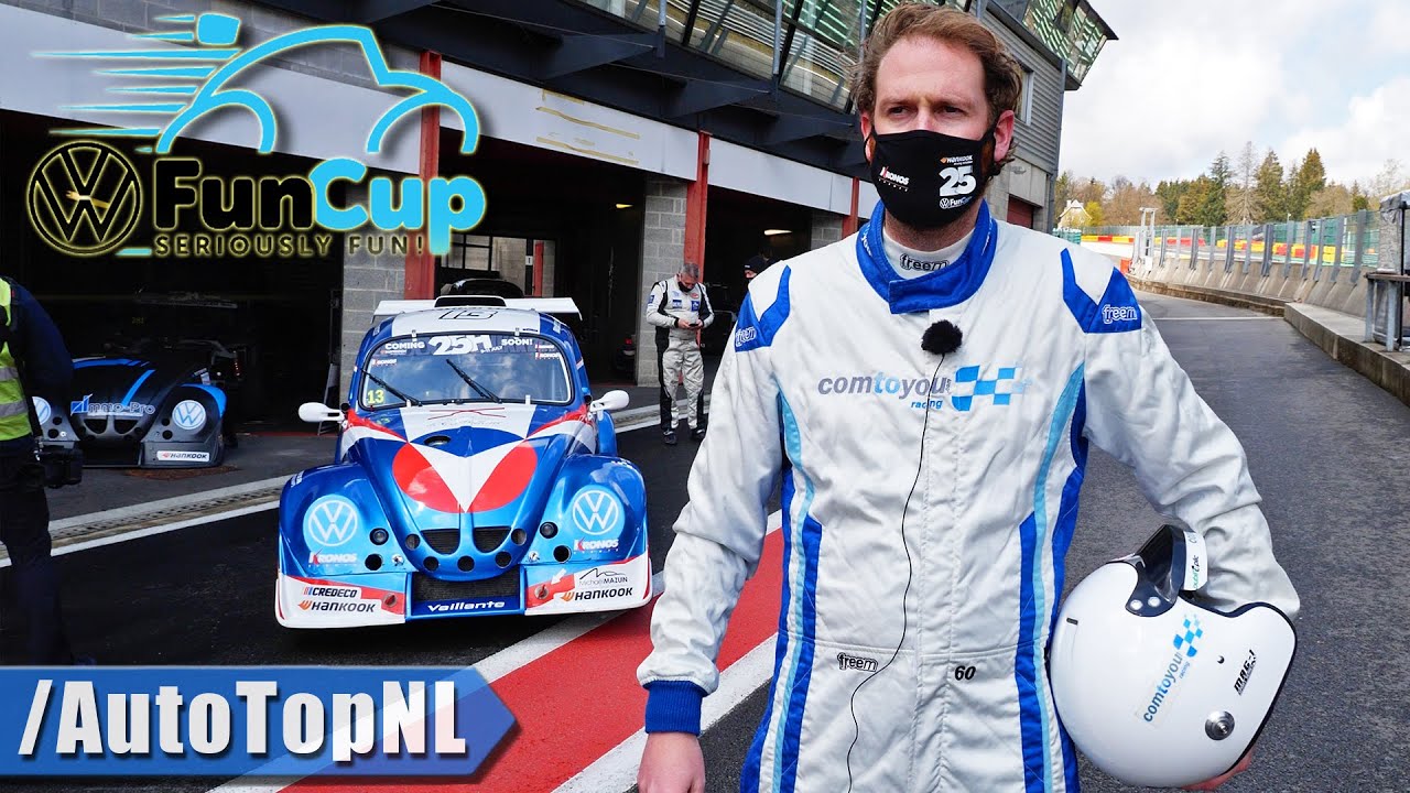 MAX racing in the VW Fun Cup on Spa Francorchamps by AutoTopNL - YouTube