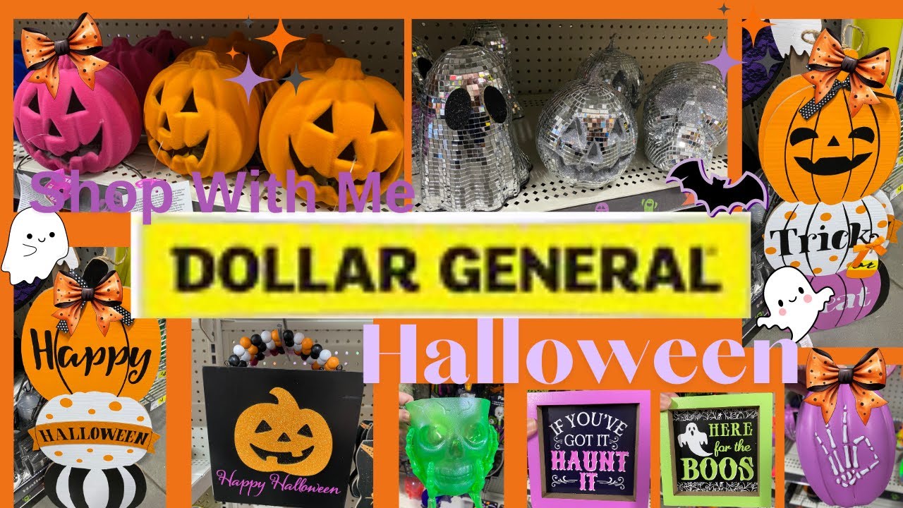 LOOK WHAT’S NEW AT DOLLAR GENERAL HALLOWEEN SHOP WITH ME VIRAL DECOR ...