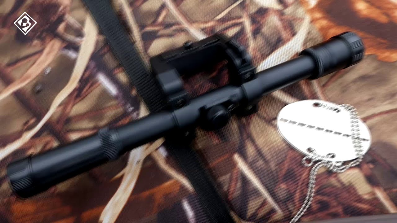 Puškohled Zf41 pro Kar98k (Mauser), 1,5x , Snow Wolf - YouTube