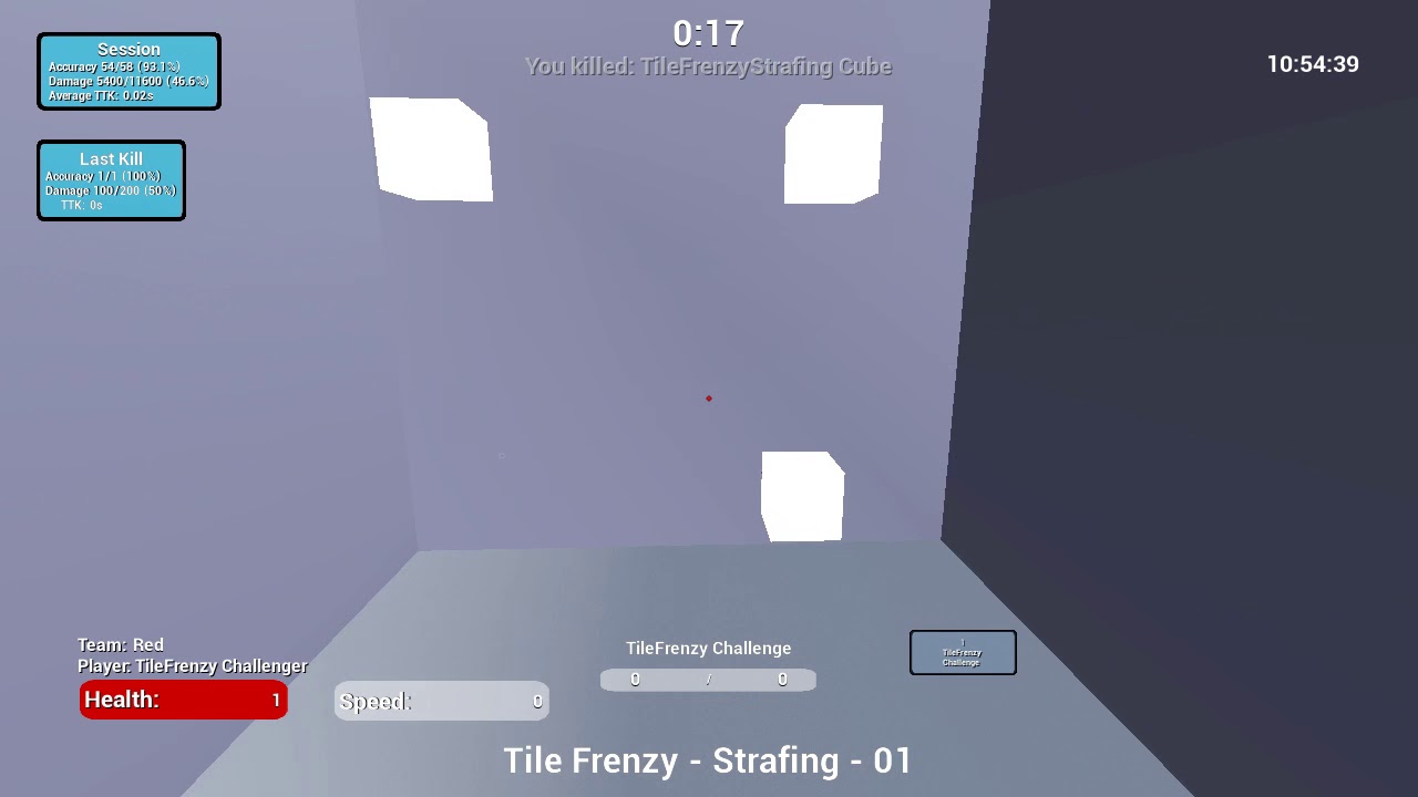 tile frenzy strafing 1 - YouTube