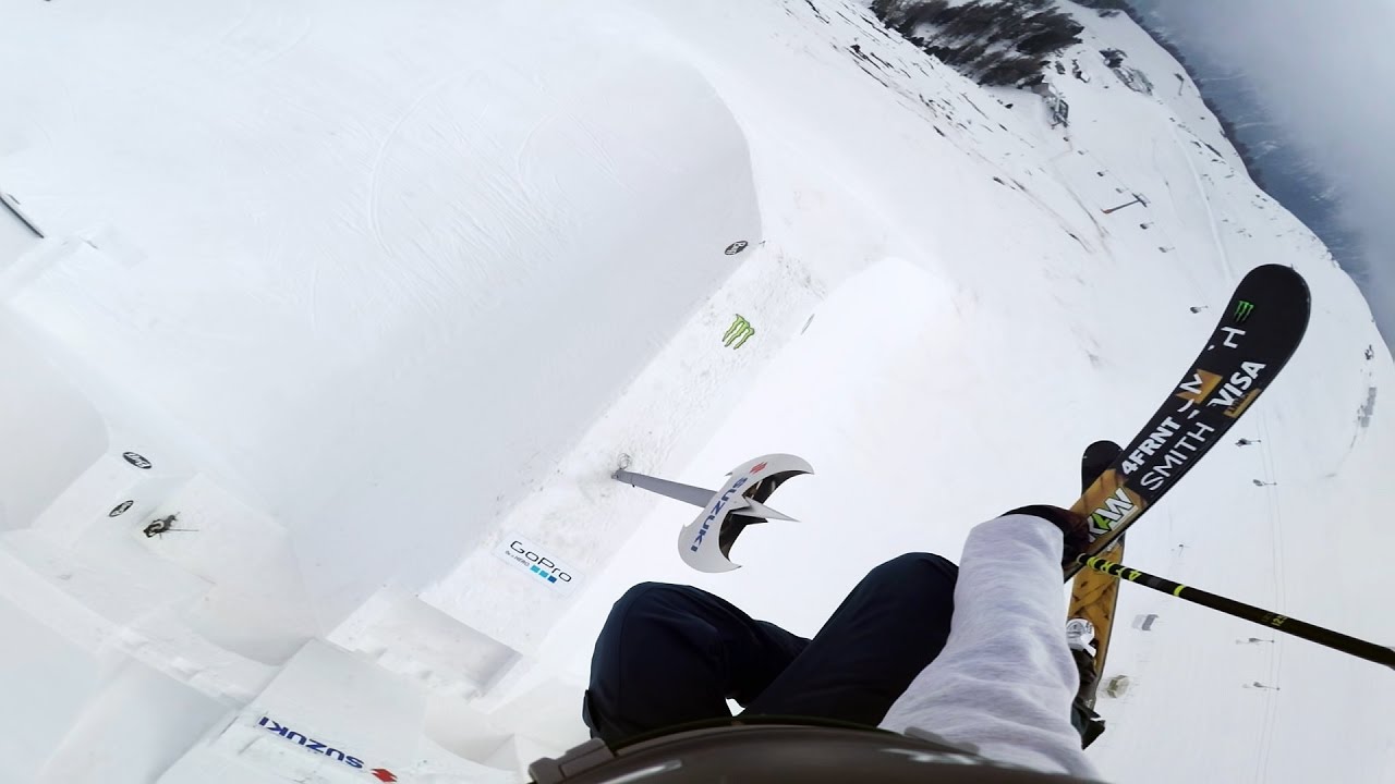 GoPro: Record Breaking Jump with David Wise - 9 Knights The Perfect Hip ...