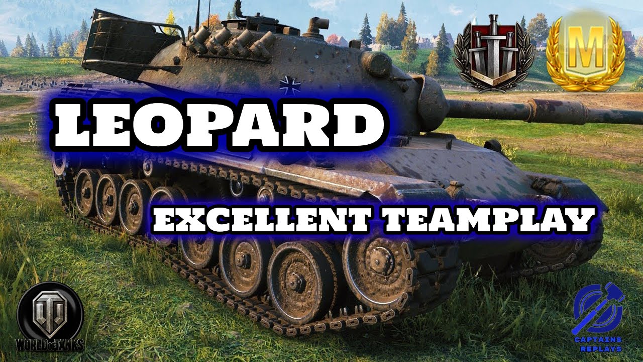 World of Tanks | Leopard - 10k Damage - Excellent Teamplay | WoT ...