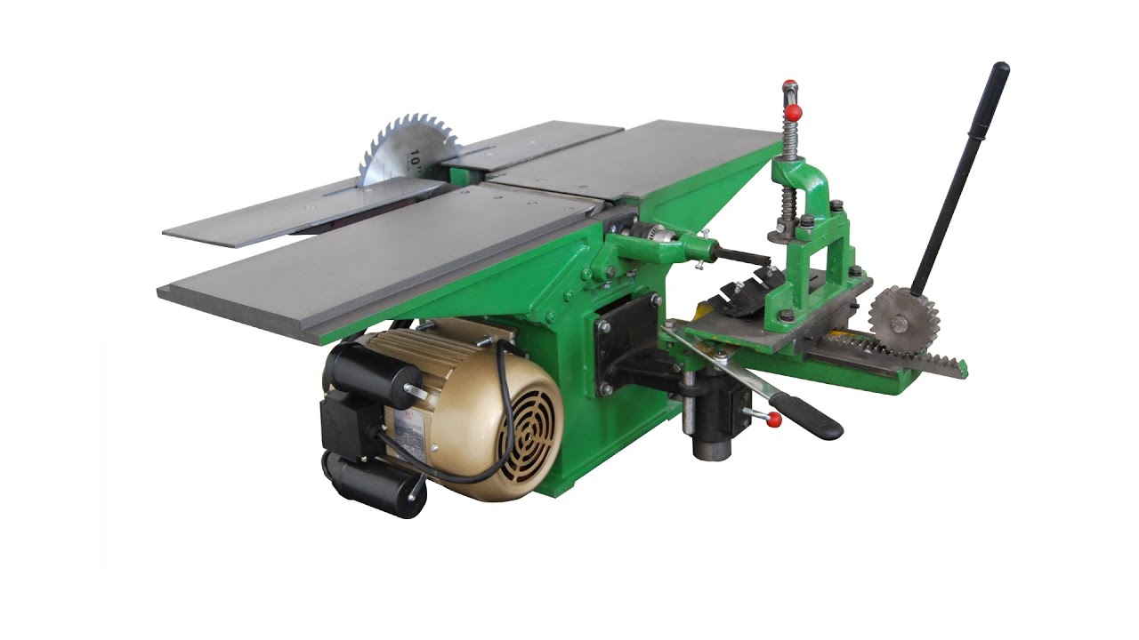 Woodworking combined machine ML291 ML292 - YouTube