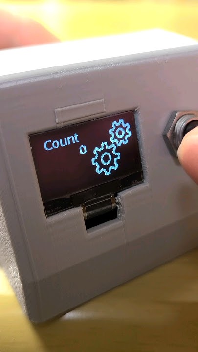 Rotary encoder demo using ATtiny85 #arduino #electronics #diy #technology #shorts #robot - YouTube