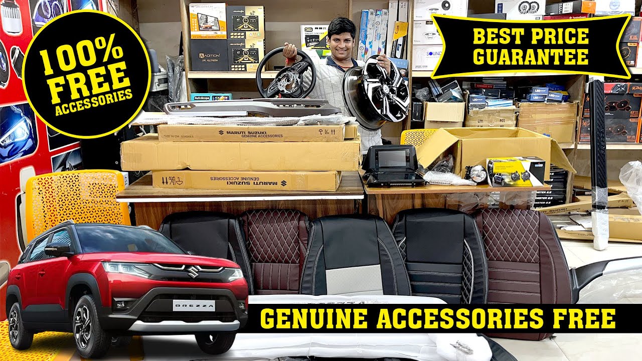 brezza lxi genuine accessories brezza accessories price list brezza ...