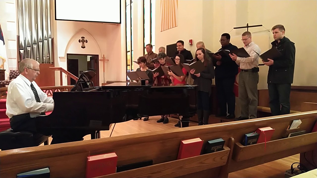 The Chancel Choir Singing "Immortal, Invisible" by Gilbert Martin - YouTube