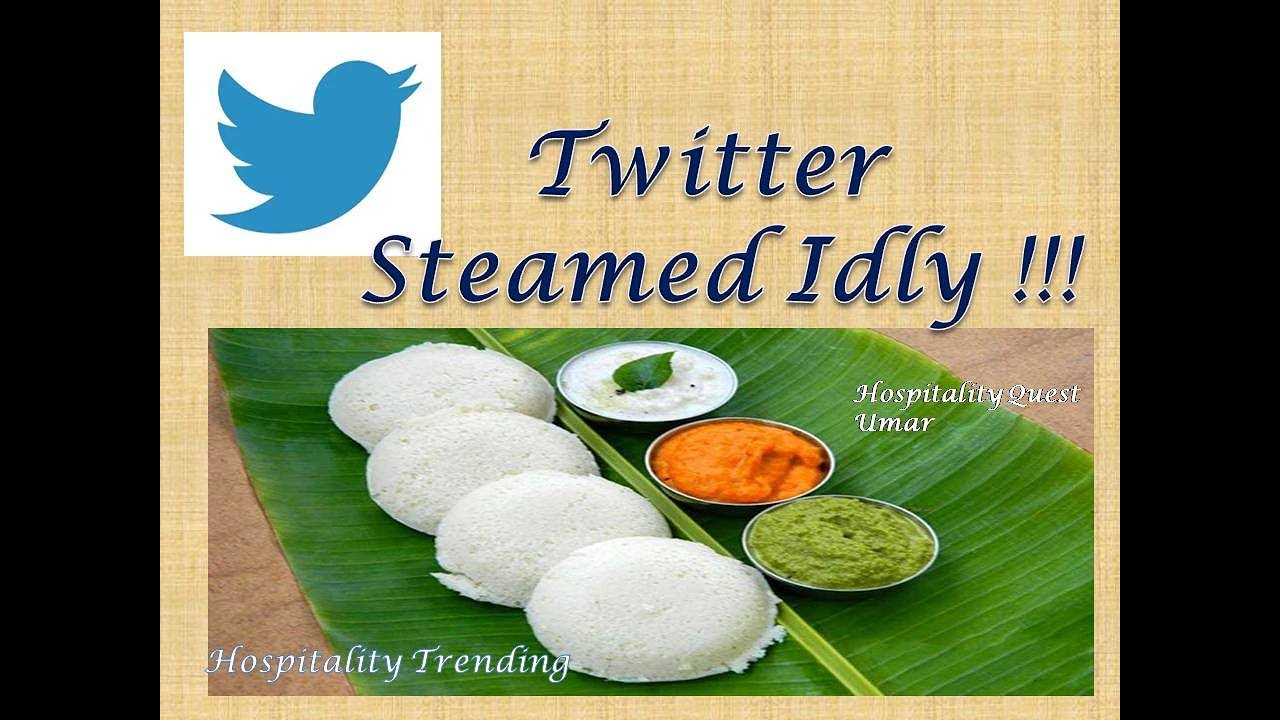 Twitter Steamed Idly - YouTube