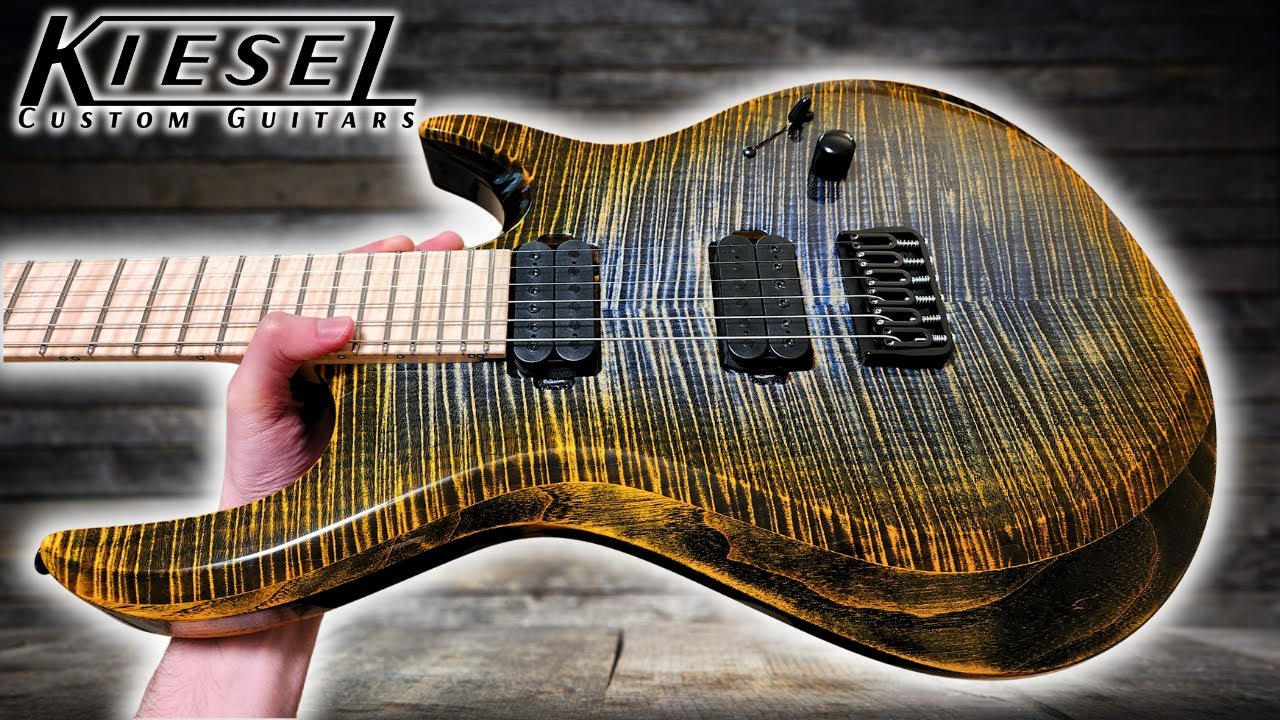 KIESEL A2 GUITAR REVIEW (CUSTOM JEFF FINISH) - YouTube