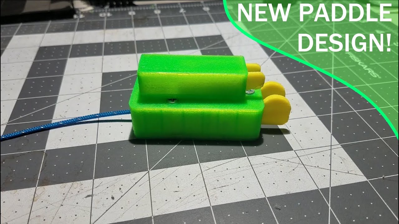 K4NFP's Pack Paddle! | New 3D Printed Paddle Designs | QRZ LINK BELOW ...