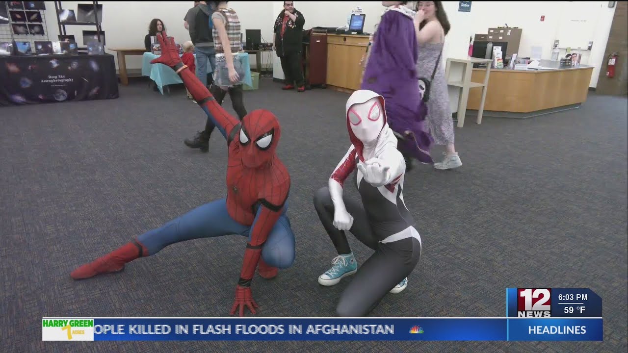 Clarksburg-Harrison Public Library holds Clark Con - YouTube