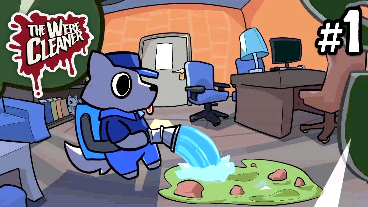 Janitor by Day - Werewolf by Night!! The WereCleaner (PART 1) - YouTube