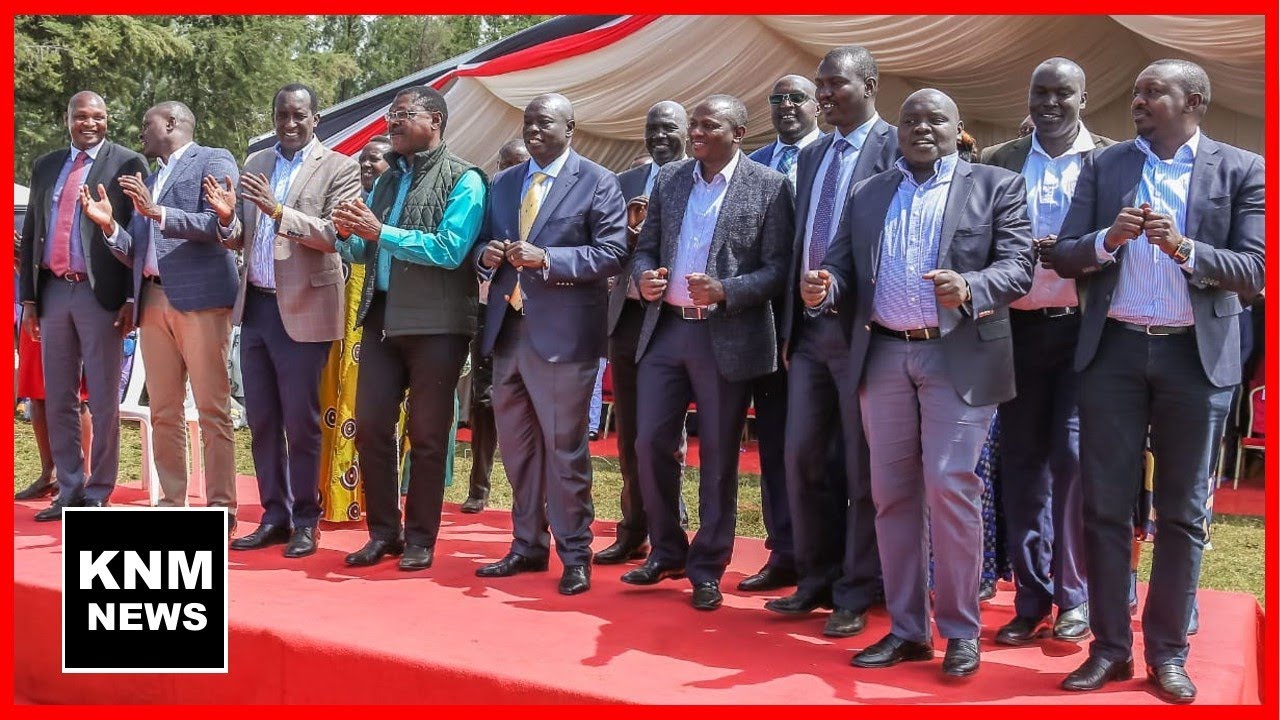 DP Rigathi Gachagua join in singing at Koilel AIC in Uasin Gishu - YouTube