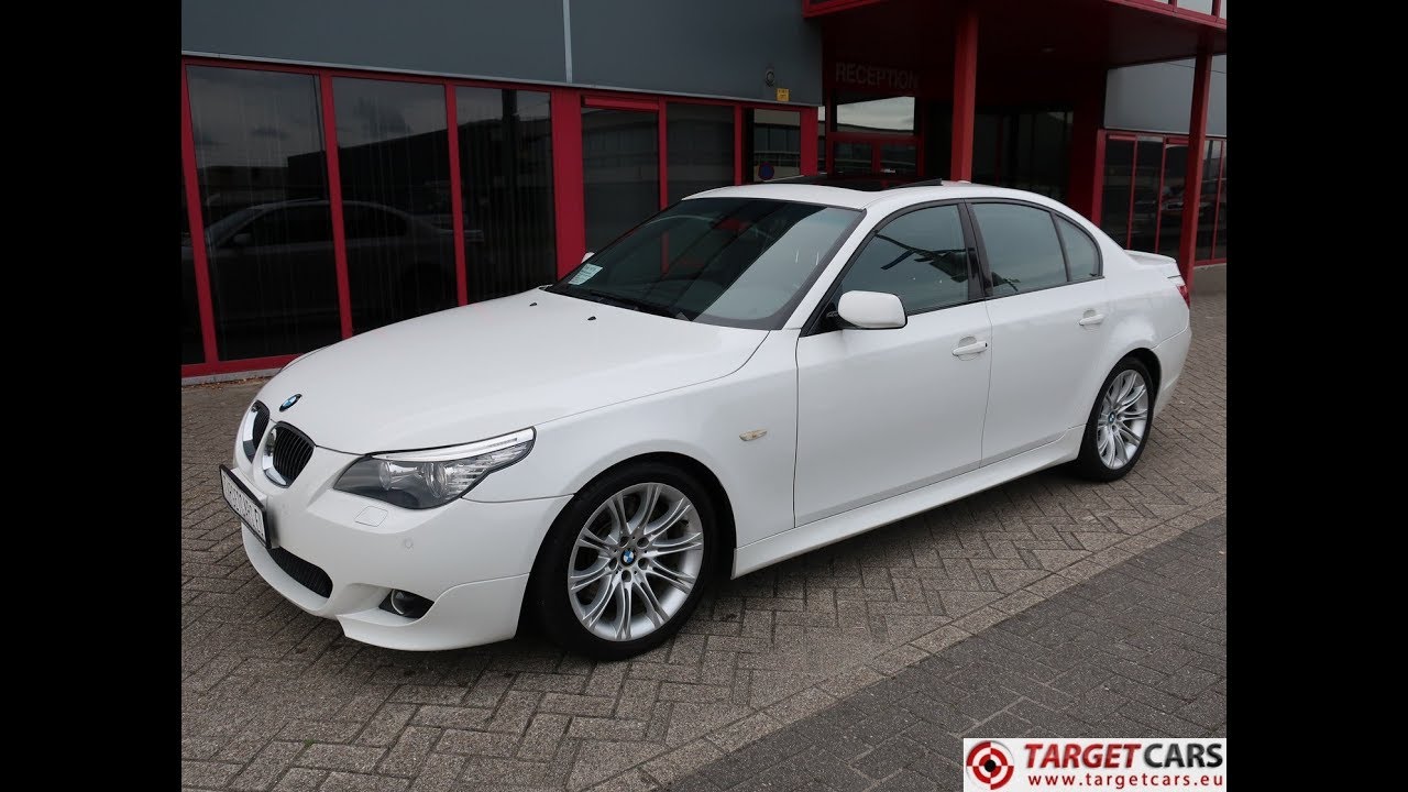 740790 BMW 540I E60 SEDAN 4.0L V8 M-SPORT 306HP 06-09 WHITE 119248KM ...
