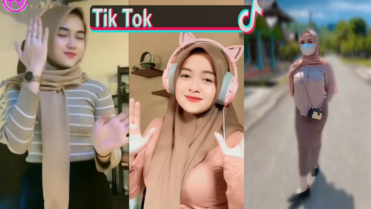 video tiktok jilbab cantik fyp viral tiktok//pemersatu bangsa/meresahkan - YouTube