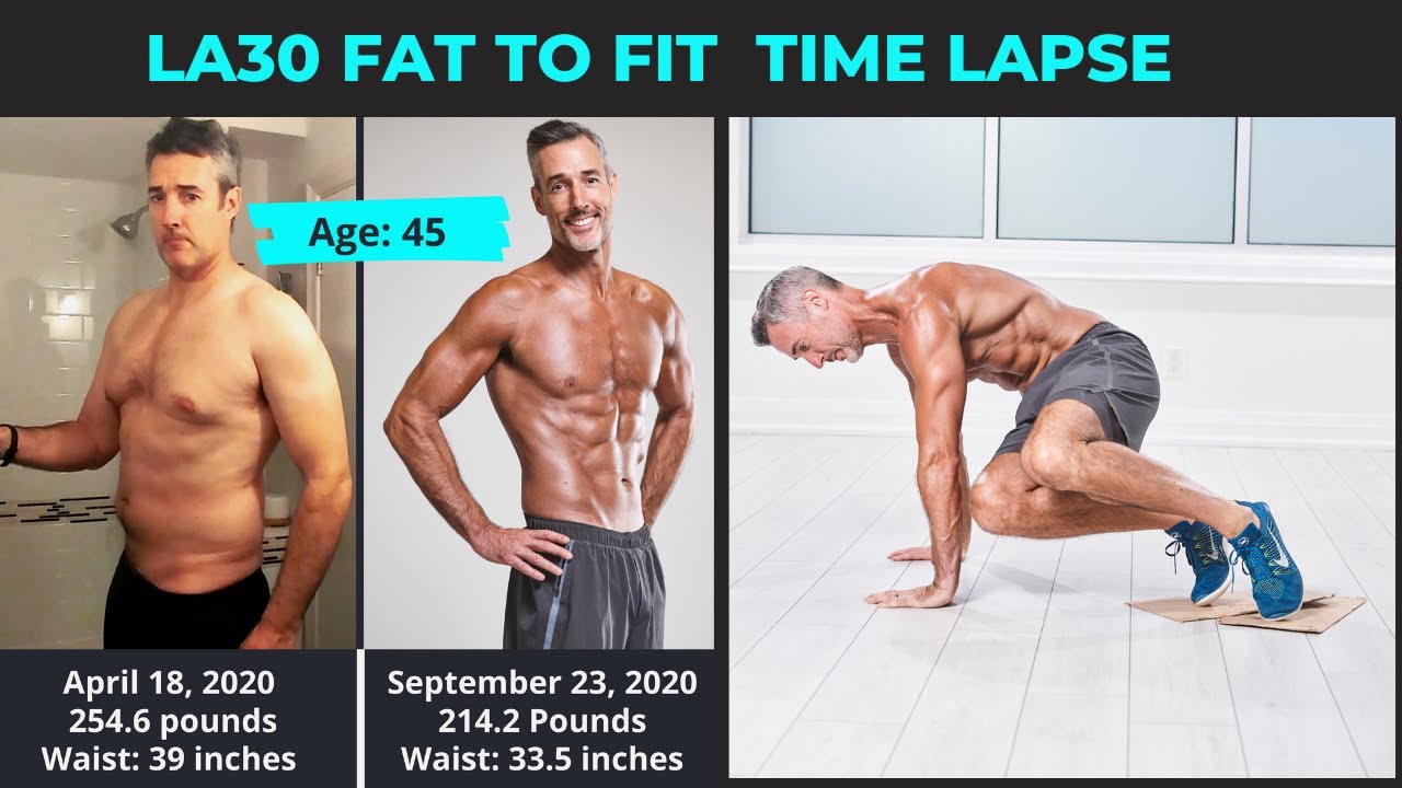 5 Month Body Transformation Time Lapse (255lbs-214lbs) - YouTube
