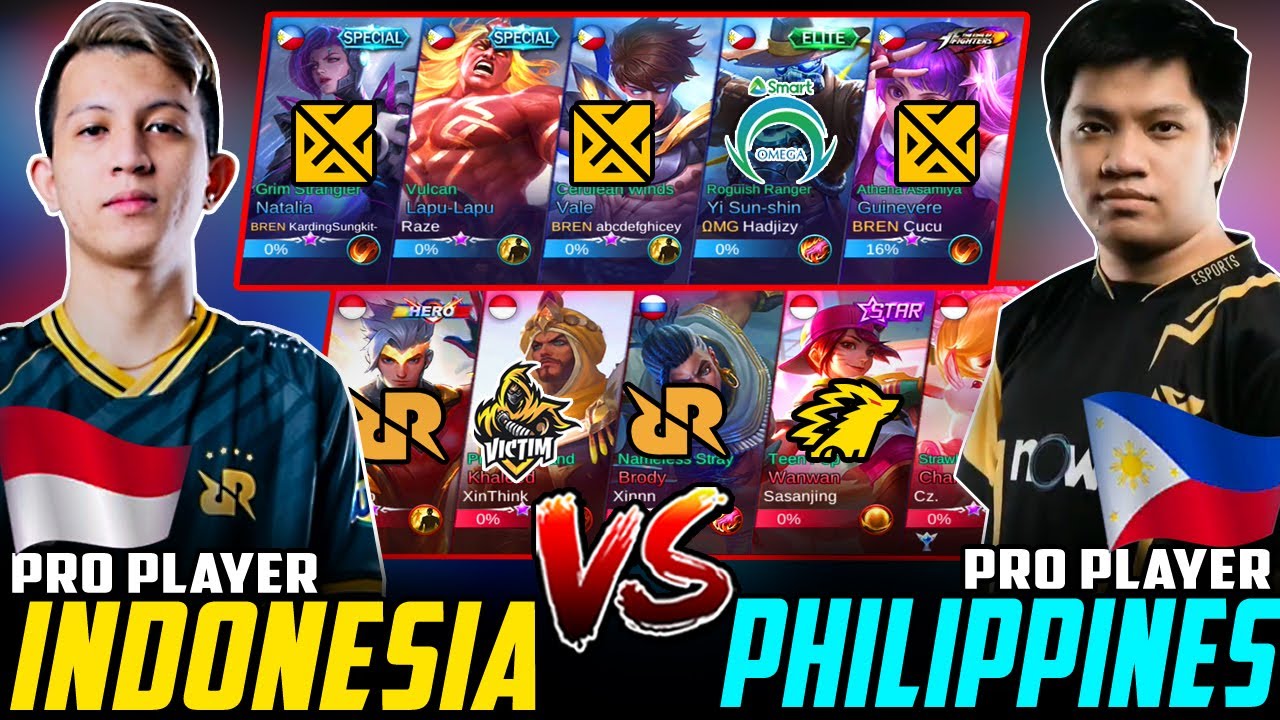 INDONESIA PRO PLAYER vs. PHILIPPINES PRO PLAYER in SINGAPORE SERVER ...
