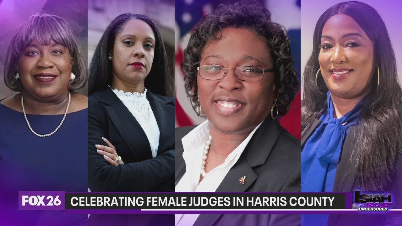 Celebrating female judges in Harris County - YouTube