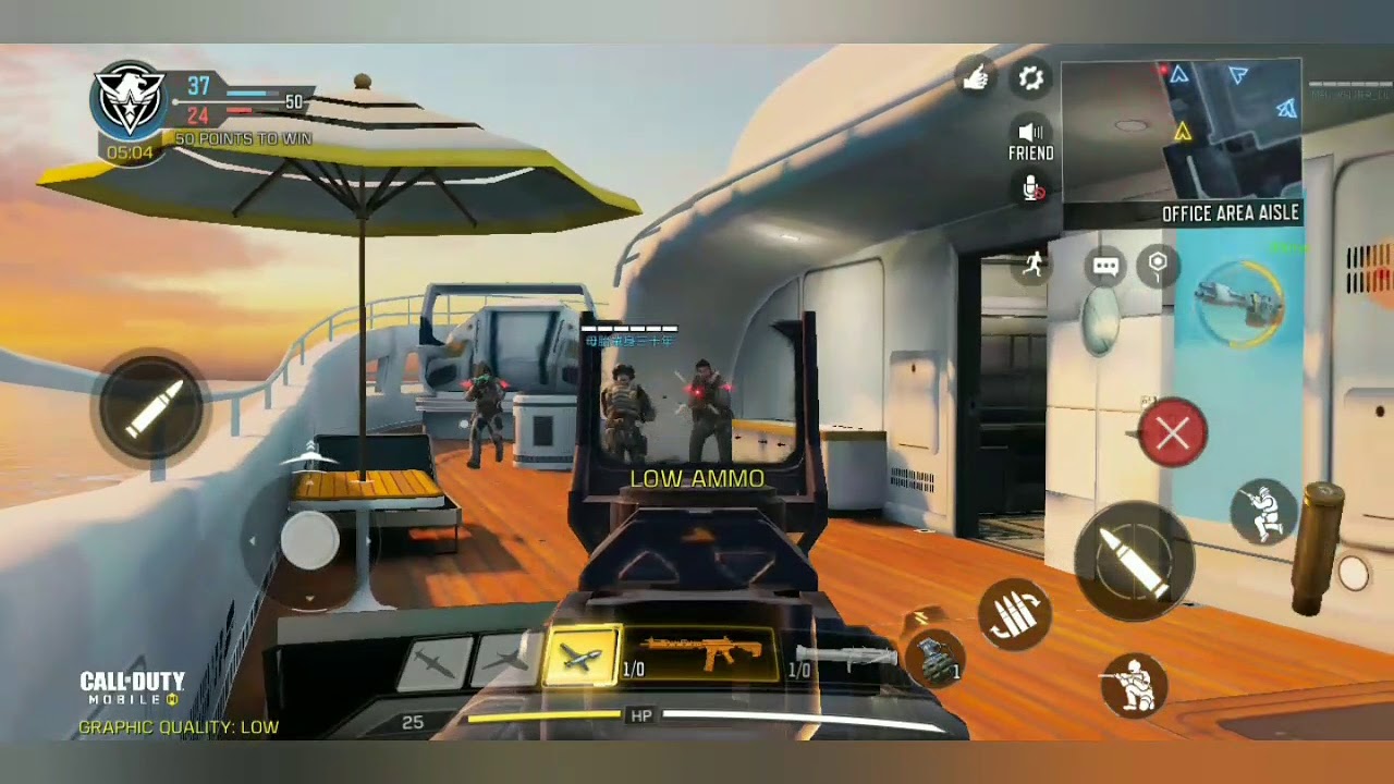 Call of duty mobile: trying advance mod - YouTube