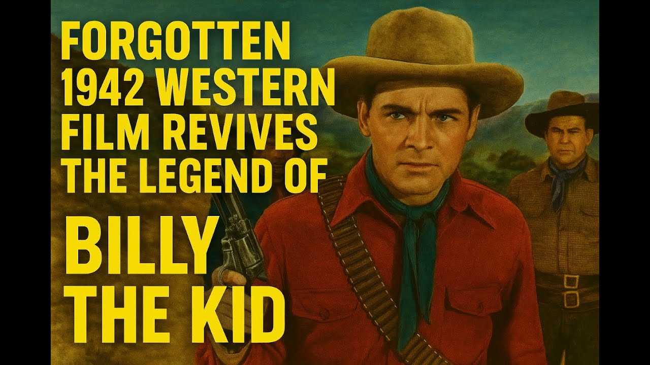 Forgotten 1942 Western Film Revives the Legend of Billy the Kid - YouTube