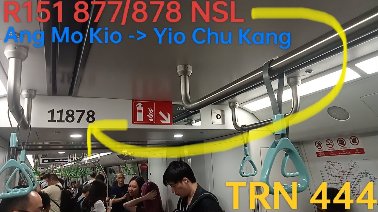 [SMRT] (Last UPD PM Weekday slot for the day) R151 877/878 NSL from AMK ...