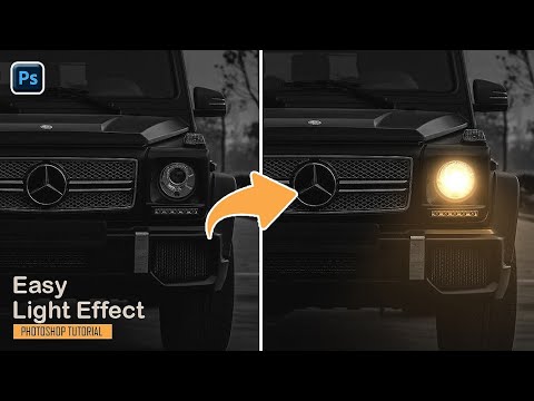 How to add Glowing Lighht to Images in Photoshop | Photoshop Tutorial ...