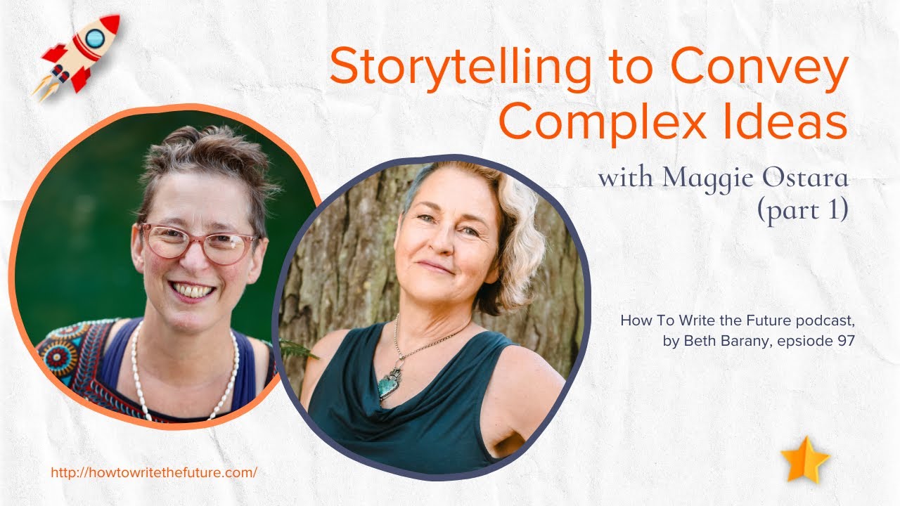 Storytelling to Convey Complex Ideas with Maggie Ostara (part 1) - YouTube