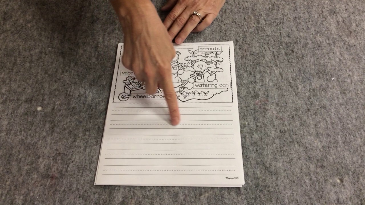 Writing a Story Using Picture Prompts - YouTube