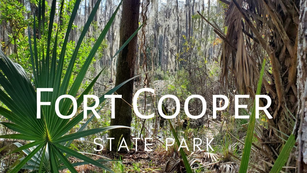 Florida State Park Hike - Fort Cooper in 4k - YouTube