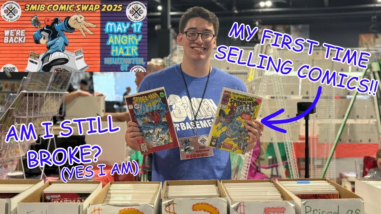 Selling Comics Books For The First Time At The 3MIB Comic Swap!! What ...