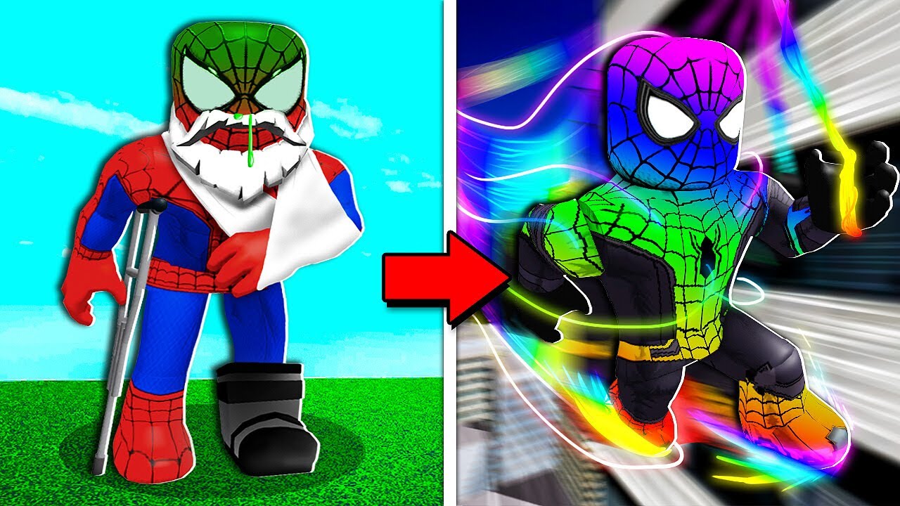 Upgrading SPIDERMAN To FASTEST EVER! (Roblox) - YouTube