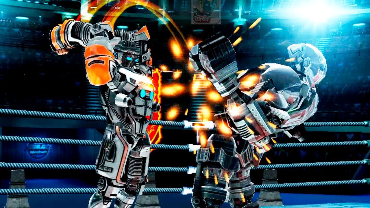 Atom Real Steel WRB Zeus & Tackle & Bluebot The Awakening - YouTube