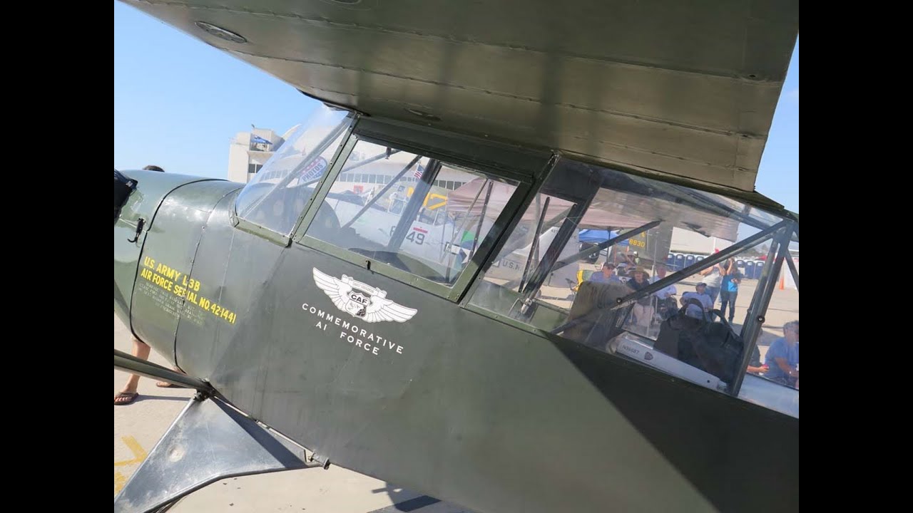 Aeronca L 3B Grasshoper - YouTube