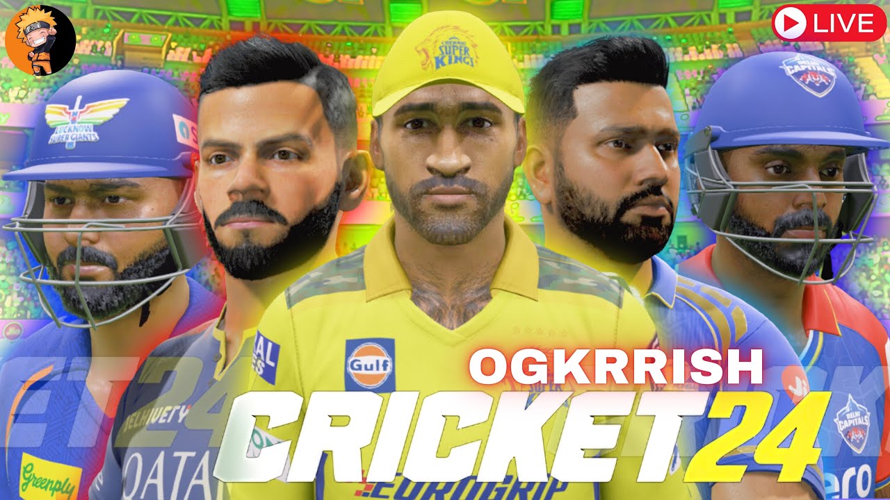 IPL 2025 NEW SQUAD MATCHES WITH YOUR FAV TEAM | ROAD TO 2K SUBS | OGKRRISH IS LIVE | - YouTube