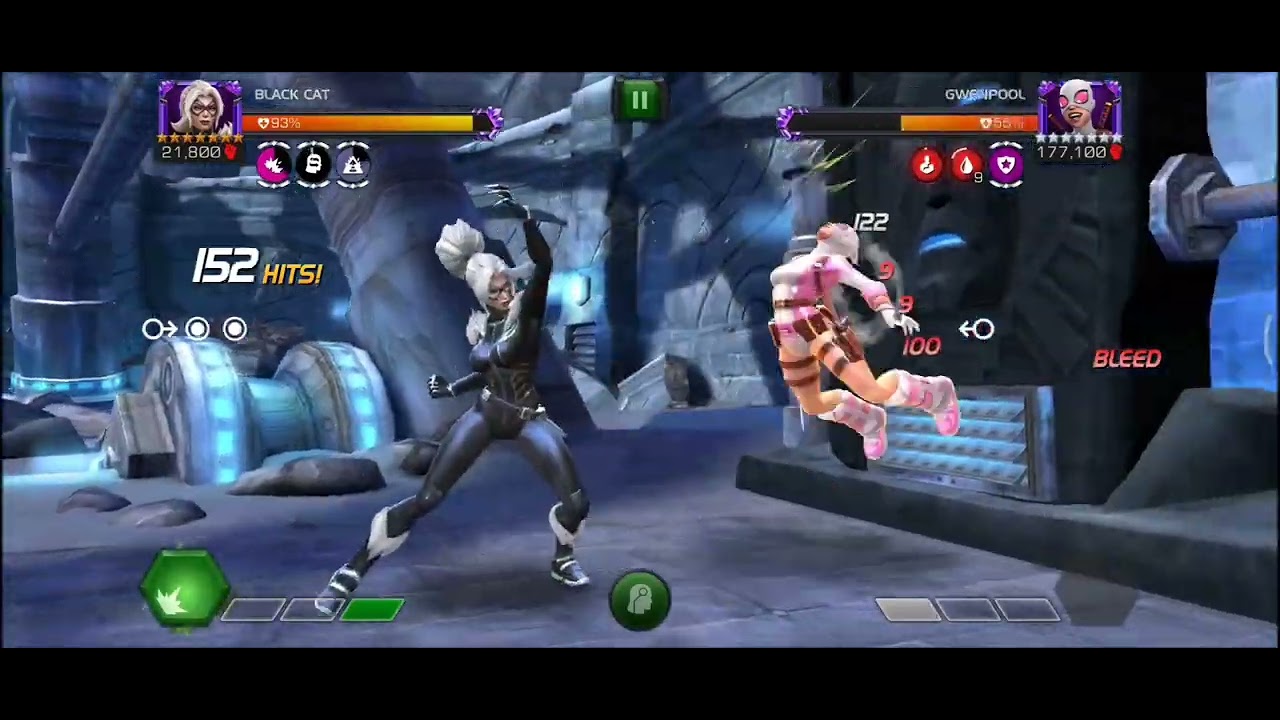 GWENPOOL Solo with R1 7* black cat 🐈‍⬛ I fun play - YouTube