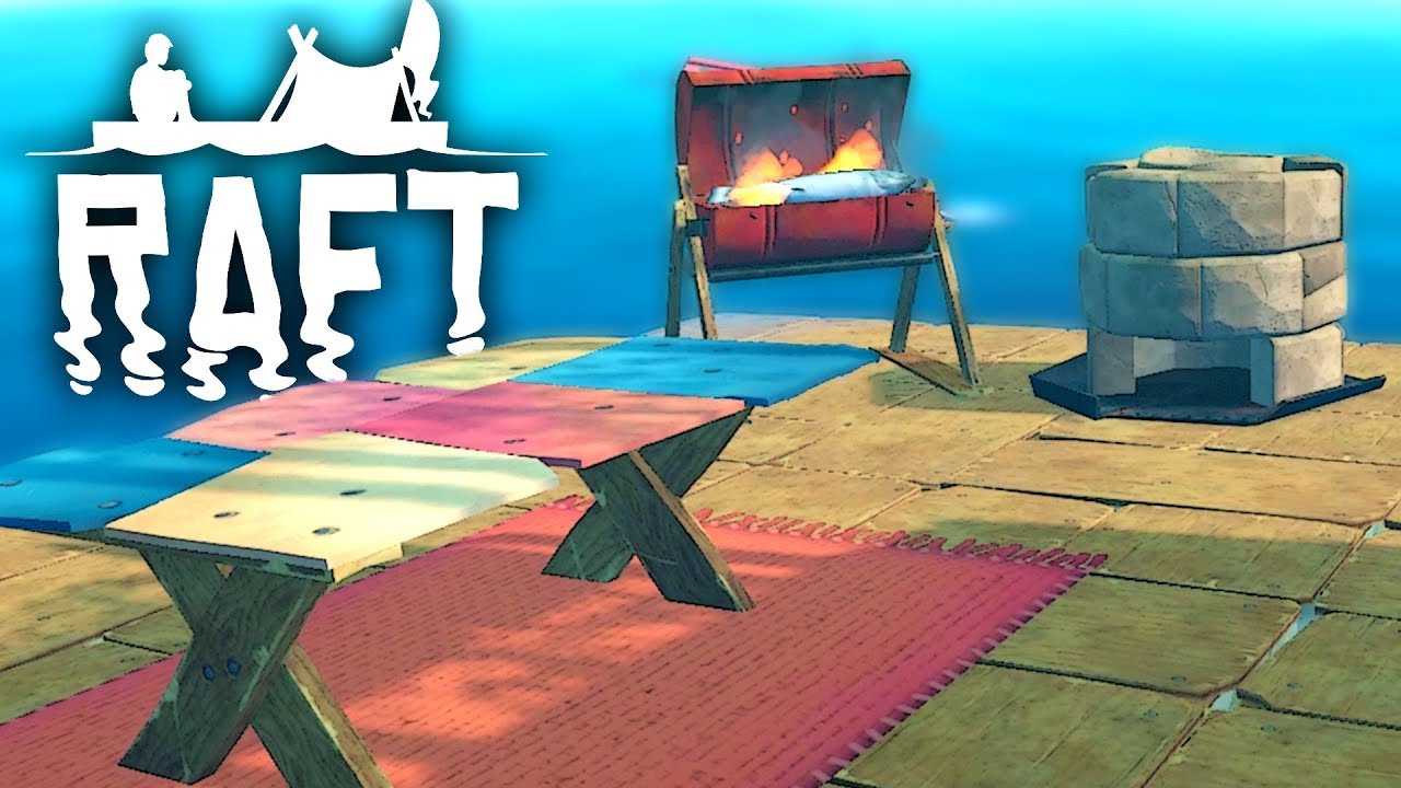 RAFT #7 : Construction de la fonderie - YouTube