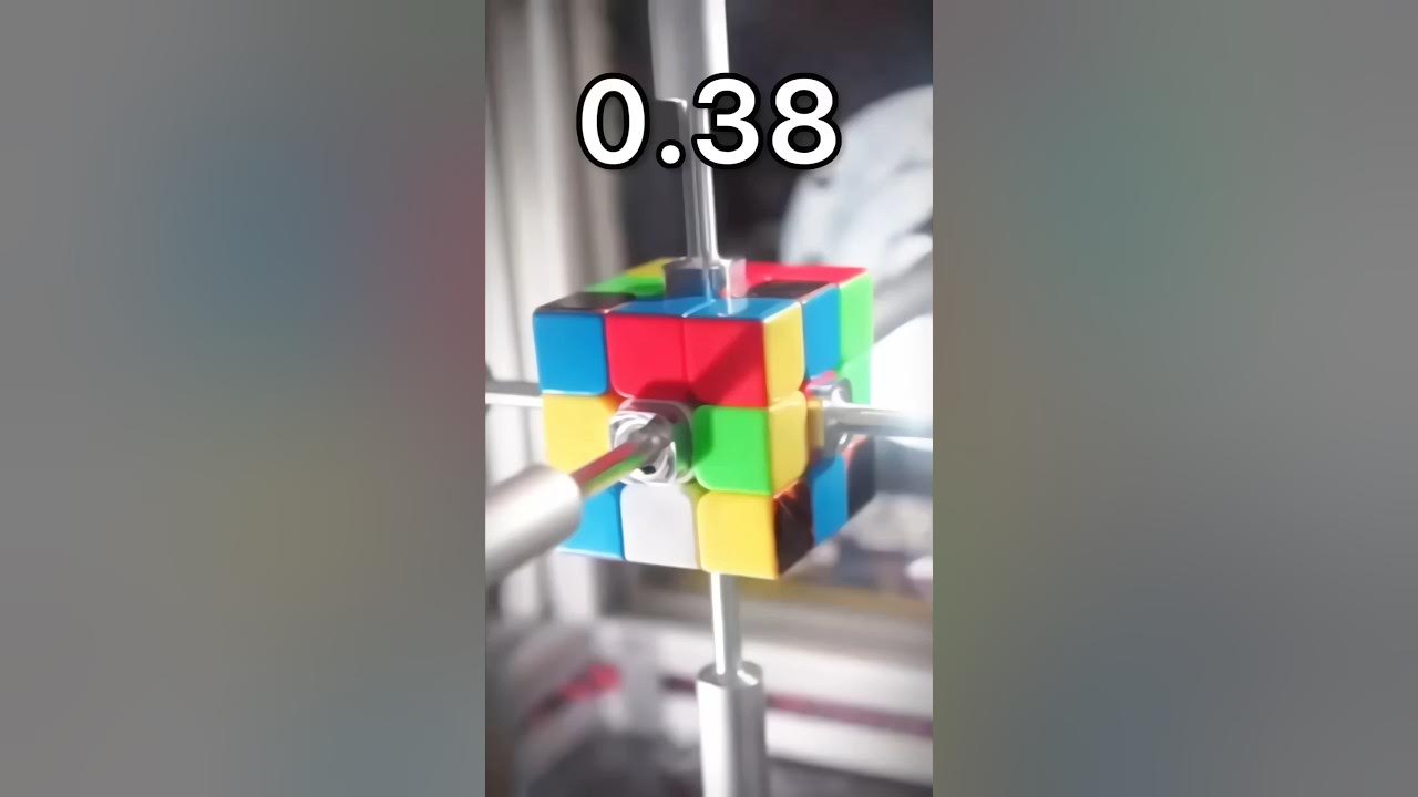 FASTEST ⚡ 3x3 Solve EVER Recorded? #RUBIKSCUBE #Fastest #3x3 #viral ...