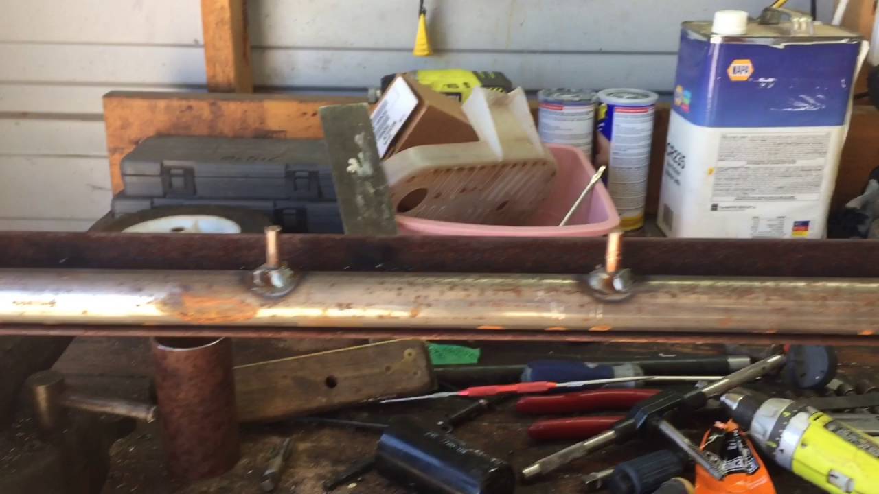 Chile roaster burner build - YouTube