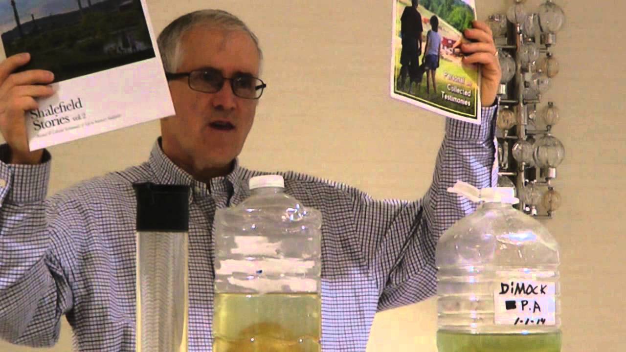 Ron Gulla speaks at Food and Water Watch/Earthworks Joint Press ...