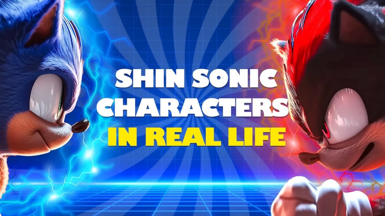 Sonic The HedgeHog 3 In Real Life + Can Y Guess Sonic Meme and Dance by ...