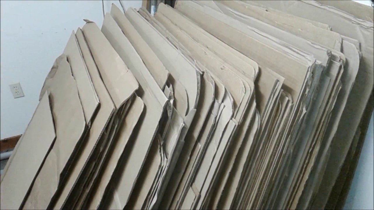 How to find loads of free cardboard for your garden - YouTube