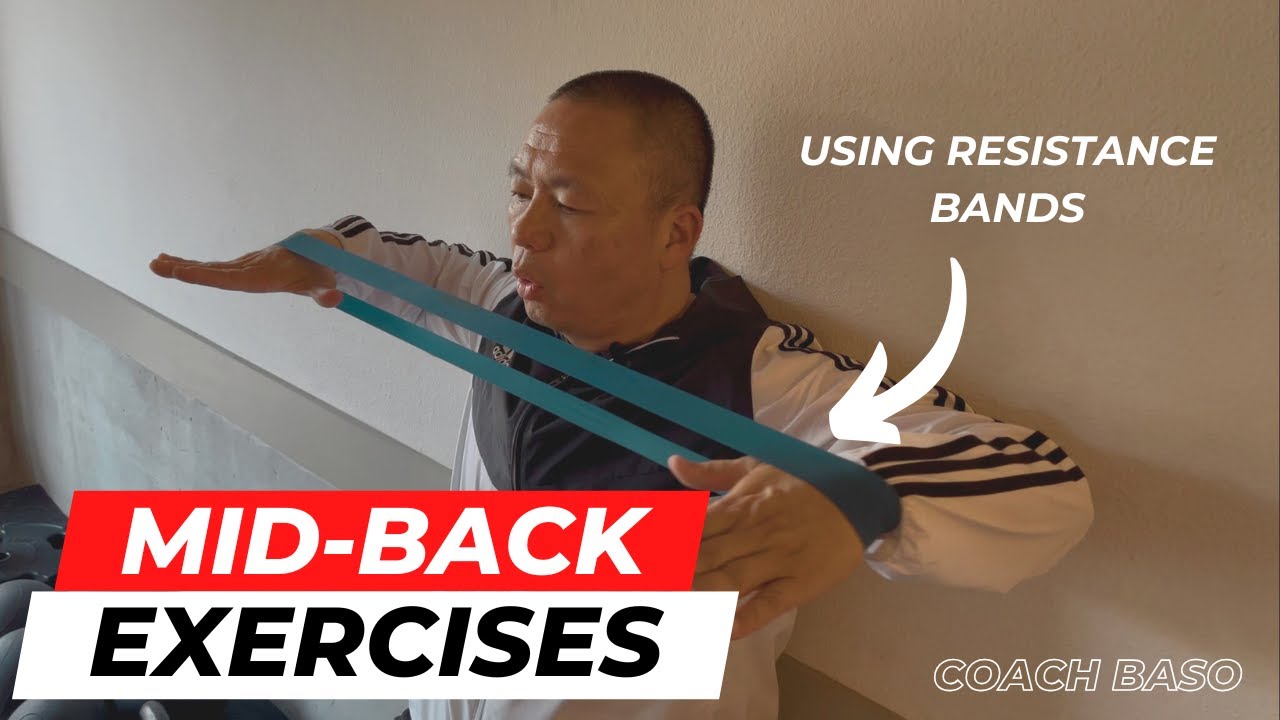 Mid-Back and Scapula Strengthening Exercises | 4 Variations with ...