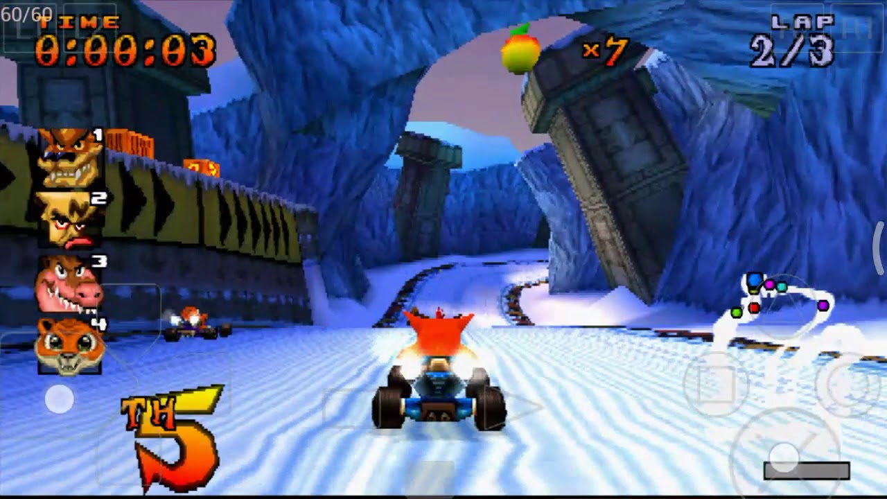 Main hard | crash team racing PS1 - YouTube