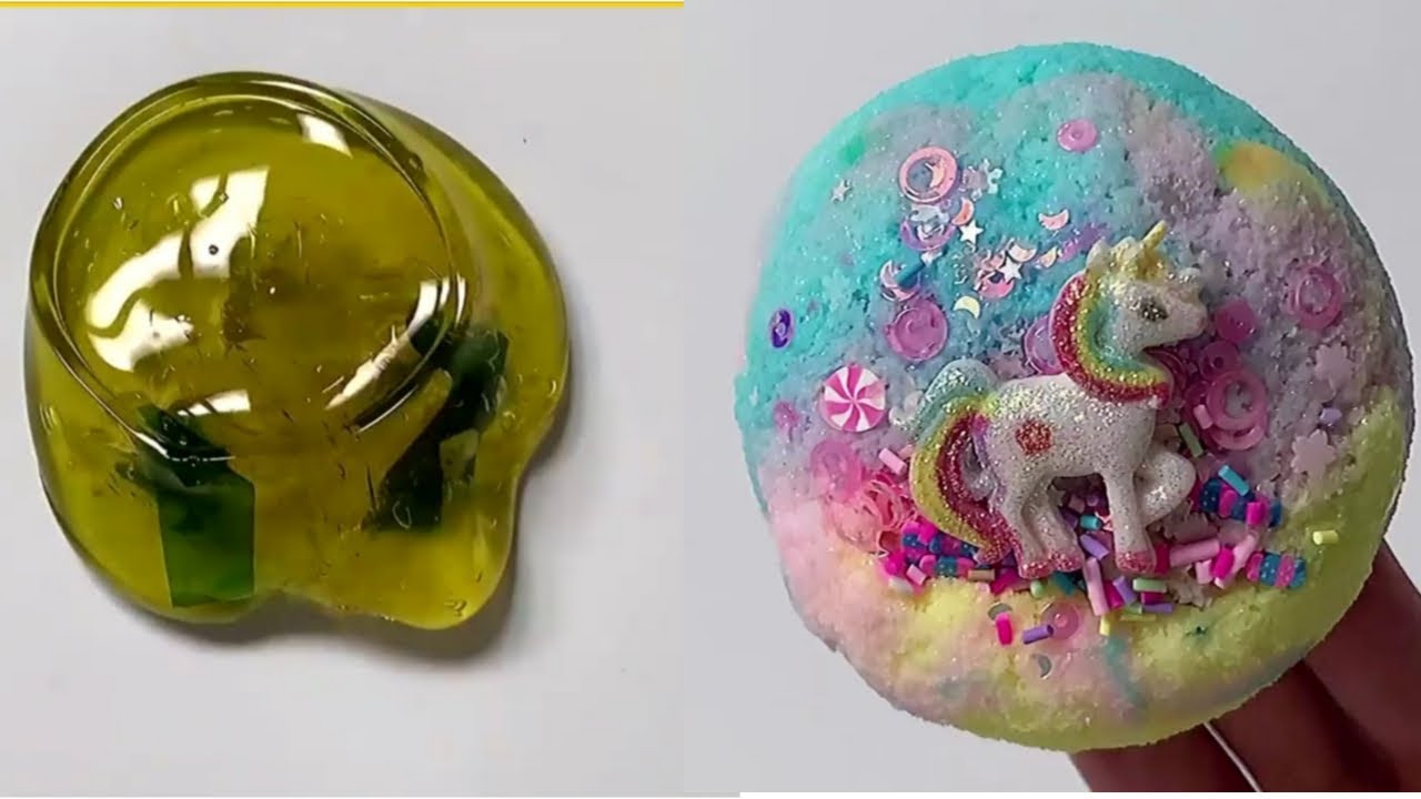 Slime satisfying and relaxing video /ks slime channel - YouTube