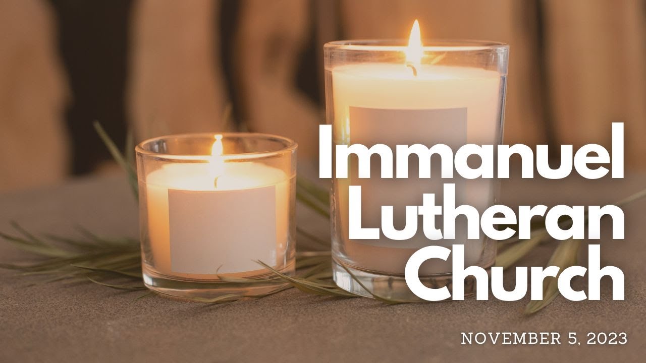 Worship - All Saints Sunday, November 5 at 9:00am - YouTube