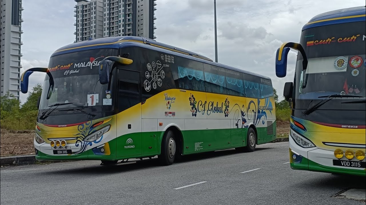 BAS PERSIARAN- CJ Global Travel #GENESIS #YUTONG #SHLCoach - YouTube