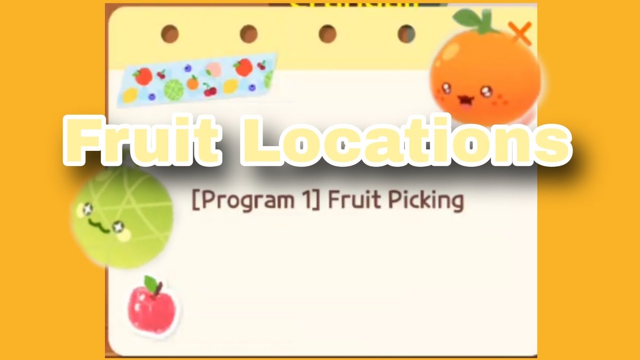 10 Fruit Picking Locations | Play Together Fruit Event - YouTube