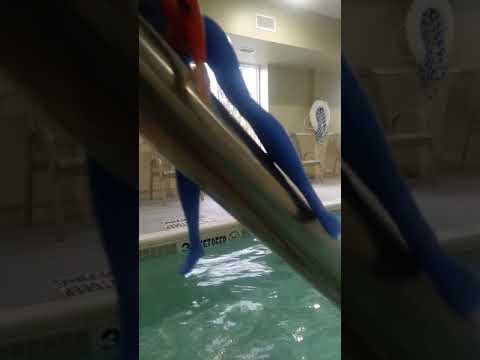 Swimming with Wonder Woman and the mermaid - YouTube