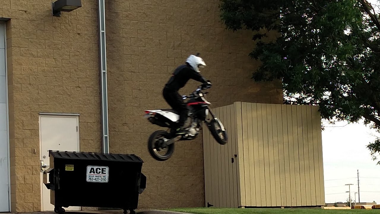 The Quest to Find the Perfect Supermoto Jump Vlog - YouTube